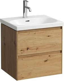 Laufen LANI skříňka pod umyvadlo 53,5x44x51,5 cm mdf dub dřevodekor H4035221122671