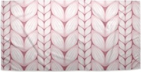 Sablio Ručník Starorůžové pletení - 50x100 cm
