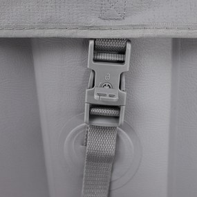 Nafukovací vířivka, šedá / bílá, 2-4 os, 600 l, KAMINO NEW TYP 3