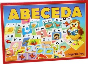 RAPPA Společenská hra Abeceda / 4 hry v balení / od 4 let