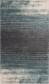 Koberec Modern modrozelený / tmavě šedý 200 × 290 cm