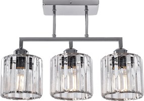 Toolight - Stropní svítidlo GLAMOUR 3xE27 392228, chromová, OSW-09685
