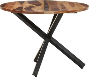 Jídelní stůl 100x100x75 cm akácie s medovou povrchovou úpravou 321683