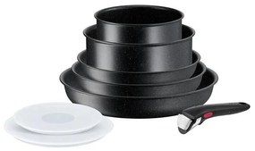Tefal - Sada nadobí 8 ks INGENIO BLACK STONE