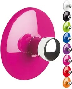 Spirella BOWL samolepící háček růžový / ABS / průměr 50 mm
