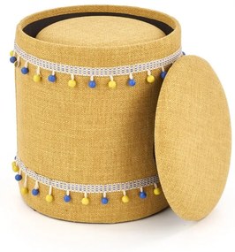 Halmar Taburet GRADO 2 ks látka Žlutá