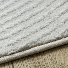 Dywany Łuszczów, Kusový koberec Balance 9086 cream, 80x150, bílá, ložnice