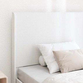 Postelový rám s úložným prostorem a hlavovou opěrkou Bílá 3413901