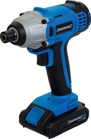 Aku rázový utahovák 1/4", 160 Nm, 18 V/1,5 Ah Silverline 996048