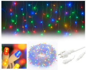 Vánoční světýlka LED záclona FLASH multicolor 1000 LED