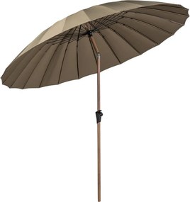 Zelený/béžový slunečník ø 280 cm Monica – WOOOD