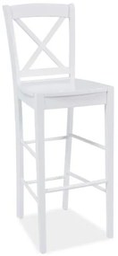 Barová židle Henze, bílá