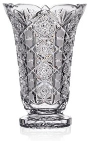Bohemia Crystal Ručně broušená váza Razno 255mm