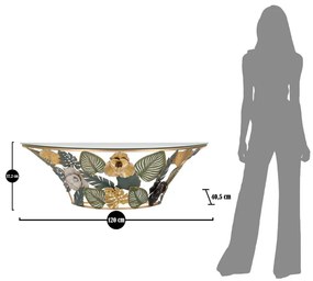 Designová konzola Belhonor 120 cm vícebarevná