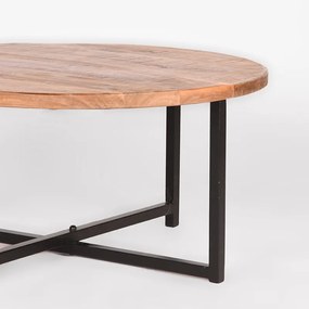 Konferenční stolek - hrubé mangové dřevo - 80 cm