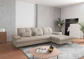 XXXLutz ROHOVÁ SEDAČKA, textil, šedohnědá Sit & More - Sedací soupravy - 000144009607
