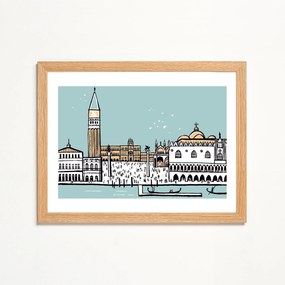 Jan Laštovička | San Marco Rám: Černý, Velikost: 30 x 20 cm