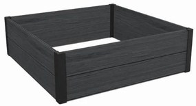 Vyvýšený záhon KETER Maple Square Graphite