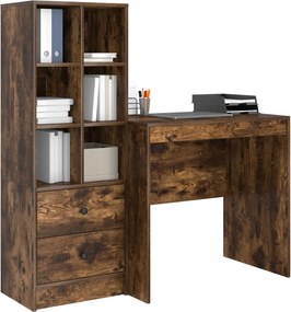 Stůl Kouřový dub 125,5 x 50 x 127 cm 2 ks 3337357