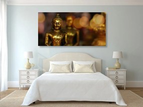 Obraz Budha s abstraktním pozadím Varianta: 120x60