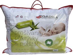 DADKA Polštář ALOE VERA bílá 45x60 cm