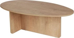 Designový konferenční stolek Wealote 120 cm vzor dub