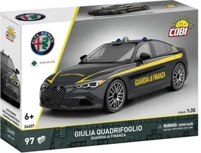 COBI 24657 Alfa Romeo Giulia Quadrifoglio Guardia di Finanza / Stavebn