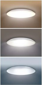 LED stropní světlo odolné vůči vlhkosti WO823 - průměr 28 cm, bílá
