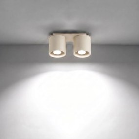 Sollux Lighting Stropní svítidlo ORBIS 2 béžové