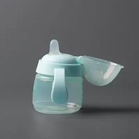 Tommee Tippee Transition netekoucí hrneček s hubičkou 150 ml 4m+ modrá
