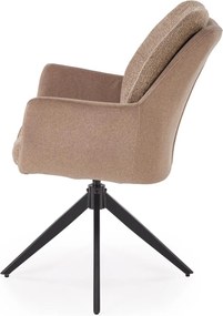 HALMAR K591 židle hnědá