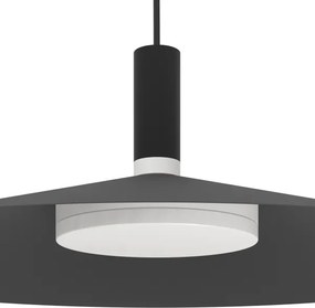 Eglo 902183 - LED RGBW Stm. lustr na lanku CONOMAVILLA-Z LED/15,5W/230V černá