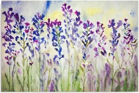 Obraz úrovně Plátno Canvas Luční květiny 2 80x60