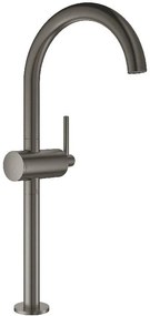 Grohe Atrio - Umyvadlová baterie s výpustí a otočným výtokem, velikost XL, kartáčovaný Hard Graphite 32647AL3