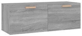 817610 vidaXL Nástěnná skříňka šedá sonoma 100x36,5x35 cm kompozitní dřevo