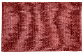 Červená textilní koupelnová předložka 50x80 cm Chenille – Allstar