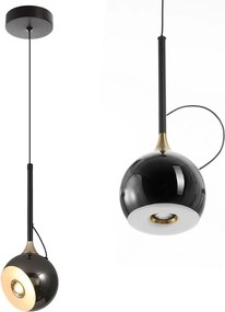 Toolight REA, LAMP LED G087-1CP BLACK CHROME, OSW-09704