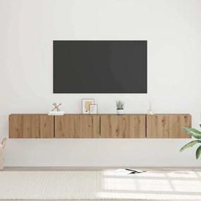 Sestava TV skříněk 4 ks Artisanový dub Kompozitní dřevo 3393572