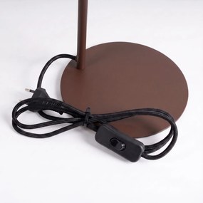 Sollux Lighting Stolní lampa NOX hnědá