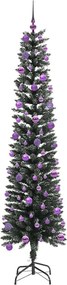 Umělý vánoční stromeček Zelená 240 cm PVC, plast a ocel 3395970