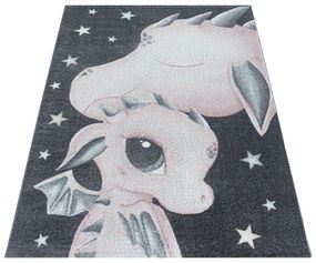 Ayyildiz Dětský kusový koberec FUNNY 2107, Růžová Rozměr koberce: 160 x 230 cm