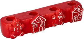 Keramický adventní svícen s vánočním motivem Vinterby – Dakls