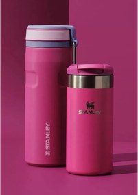 Růžový termo hrnek z nerezové oceli 350 ml AeroLight™ Transit Mug Violet Blossom – Stanley