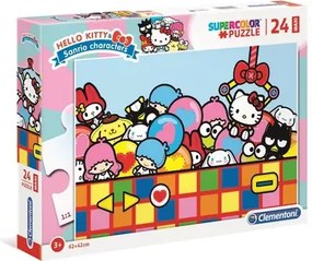 Clementoni PUZZLE Hello Kitty MAXI / 24 dílků / od 3 let