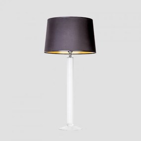 4concepts Designová stolní lampa FJORD WHITE Barva: Černo-zlatá