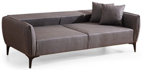 Hanah Home Třímístná pohovka BELISSIMO šedá 220 cm 560ARE1359
