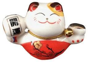 Milujeme Kameny Maneki neko - mávající kočička - Yoshi - feng shui