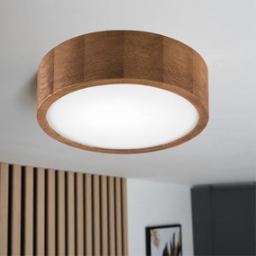 Brilagi - LED Stropní svítidlo CARVALHO 1xE27/60W/230V dub třešeň pr. 27 cm