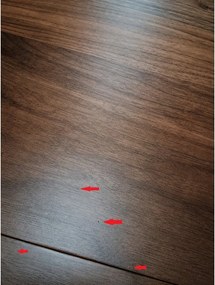 Rozkládací jídelní stůl s přídavnou deskou v dekoru ořechu 90x180 cm Montreux - II. jakost – Actona