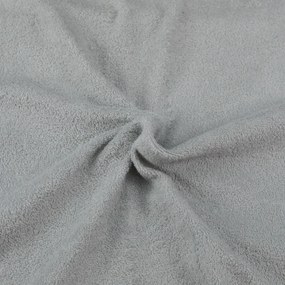 BROTEX Froté prostěradlo na vysokou matraci šedé Rozměr: 180 x 200 cm
